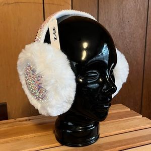 Accessories | Snow White Bling Ear Muffs | Poshmark
